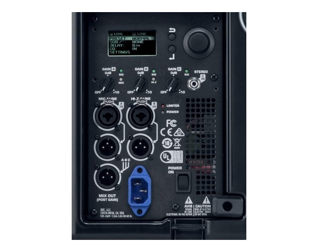 location enceinte de sono QSC K10.2 puissante pour concert ou conférence